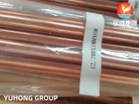 China ASTM B111 UNS C12200 Copper Alloy Seamless Tube Heat Exchanger Tube for sale