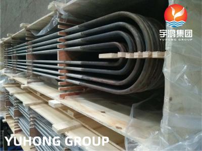 China SMLS U Bend Tube ASTM A213 TP304 Petroleum Heat Exchanger Condenser Chemical Oil for sale