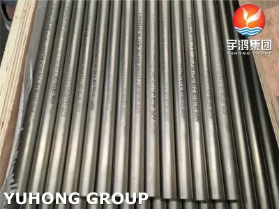 China ASME SB338 Seamless Gr7 Titanium Alloy Heat Exchanger Tubes for sale