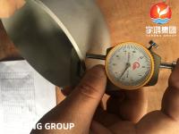 China SS Butt Weld Fittings ASTM A403 WP304 CAP ASME B16.9  Petrochemicals Application for sale