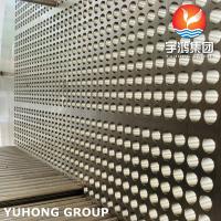 China ASTM A182 316L Stainless Steel Forged Tube Sheet For Heat Exchanger for sale