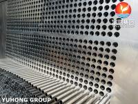 China ASTM A182 316L Stainless Steel Forged Tube Sheet For Heat Exchanger for sale