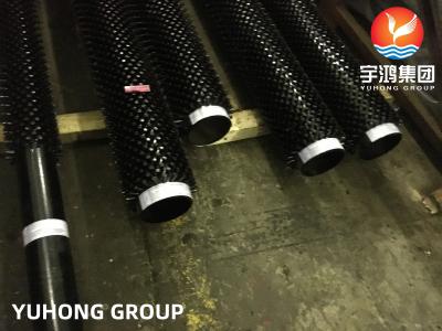 China ASTM A335 P9 ALLOY STEEL FIN TUBE STUDDED TUBE HEAT EXCHANGER TUBE for sale