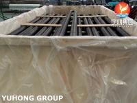 China U Type Finned Tube Heat  Exchanger Tube Water to Air Heat Pump Split Flow Air Conditioner Condenser Refrigeration for sale
