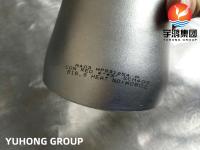 China B16.9 Pipe Fittings ASTM A403 WPS31254 / 254SMO Duplex Stainless Steel Reducer for sale