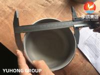 China Butt Weld Fittings , ASTM A403 WP304-S Stainless Steel Seamless End Caps , ASME B16.9 for sale