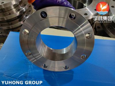China ANSI B16.5 ASTM A105 Carbon Steel Weld Neck Flange Forged WNRF Flange for sale