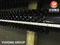 China ASTM A335 Gr P9 Alloy Steel Studded Finned Tube for Heating Furnace for sale
