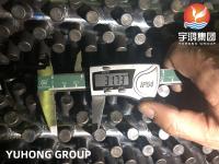 China ASTM A335 Alloy Steel Gr P5 Studded Fin Tube , Tubo Aletado for sale
