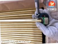 China ASTM B111 ASME SB111 C68700 Aluminum Brass Tube For Heat Exchanger for sale