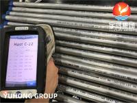 China ASTM B622 N06022 Hastelloy C22 Nickel Alloy Steel Tube for sale