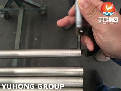 China ASME SB338 Grade 7 Titanium Alloy Steel Tube for Condenser Boiler for sale
