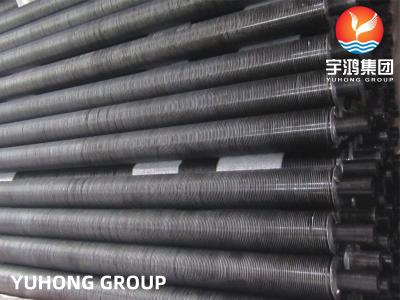 China AMSE A179 Carbon Steel With Aluminium 1060 Fin Wound L Type Finned Tube For Air Cooler for sale