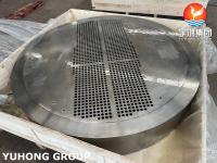 China ASTM A516 Gr.70 Gr.70N Carbon Steel Stationary Tubesheet For Heat Exchanger Parts for sale