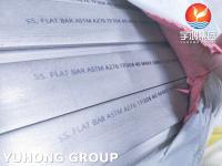 China Corrosion Resistance Stainless Steel Flat Bar ASTM A276 TP304 Austenitic for sale