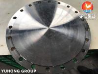 China Monel 400 Flange ASTM B564 UNS N04400 Nickel Alloy Blind Flange Forged Pipe Flange for sale