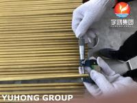 China DIN 17660 CuZn20Al2 Copper Alloy Seamless Tube Condenser Heat Exchanger for sale