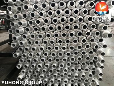 China ASTM A179 Carbon Steel Seamless Extruded Fin Tube , Tubo Aletado With Al Fins for sale