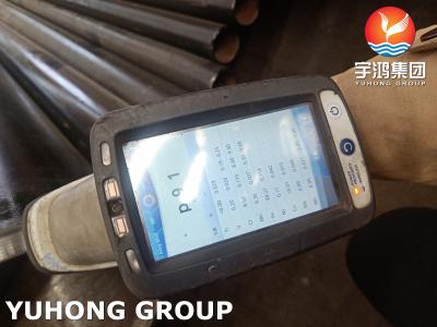 China Alloy Steel Seamless Pipe ASTM A335 P91 High temperature overheated device reheater for sale