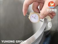 China SUPER DUPLEX STEEL BW FITTING ASTM A815 UNS S32750 90 LR ELBOW for sale