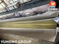 China ASME SB111 CuZn20Al2 / CZ110 / UNS C68700 Aluminum Brass Seamless Tube for sale