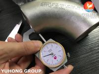 China ASTM A403 F316L Austenltlc Stainless Steel Pipe Fittings 90 Degree Elbow  Oil for sale