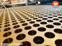 China ASME SB171 C71500 Copper Nickel Alloy Tube Sheet for Heat Exchanger Application for sale