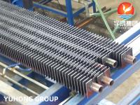 China ASTM A192 H Type Square Carbon Steel Fin Tube for Boiler for sale