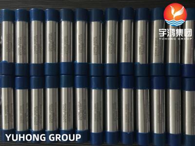 China Forged Fittings ASTM A182 F53, UNS S32750 Super Duplex Stainless Steel Threaded Nipple for sale