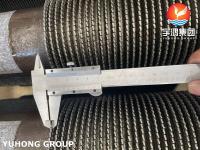 China ASTM A335 Gr P9 Alloy Steel Serrated Fin Tube For Furnaces for sale