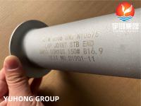 China Nickel Alloy Steel Pipe Fittings ASTM B366 UNS N10675, Hastelloy B3 Lap Joint Stub End for sale