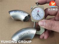 China ASTM A403 WP304-S Stainless Steel Buttweld Elbows Codos for sale
