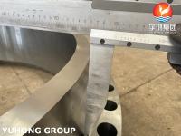 China ASTM A105 / A105N Forged Carbon Steel Body Flange Heat Exchanger Component for sale