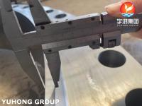 China ASTM A105 / A105N Forged Carbon Steel Body Flange Heat Exchanger Component for sale
