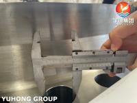 China ASTM A105 / A105N Forged Carbon Steel Body Flange Heat Exchanger Component for sale