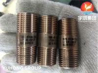 China ASTM B151 C70600 Copper Nickel Forged Threaded Pipe Fitting B16.11 for sale
