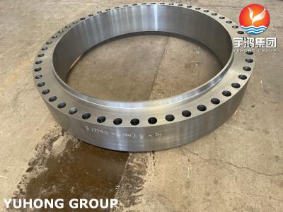 China ASTM A105 / A105N Forged Carbon Steel Body Flange Heat Exchanger Component for sale
