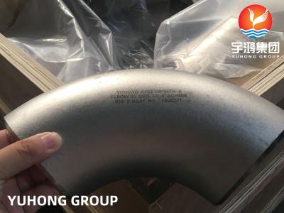 China ASTM A403 WP347H-S Stainless Steel Buttweld Elbows , Codos for sale