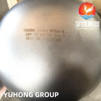 China B16.9 Buttweld Pipe Fittings , ASTM A403 / ASME SA403 WP304 Stainless Steel Cap for sale