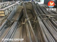 China ASME SA249 TP316L Stainless Steel U Bend Heat Exchanger Tube for sale