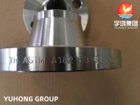 China ASTM A182 F316L, UNS S31603 Stainless Steel Weld Neck Raised Face Forged Flange B16.5 for sale