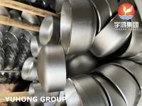 China A403 WP316L BUTT WELD CAP STAINLESS STEEL FITTING SANDBLASTED SURFACE for sale