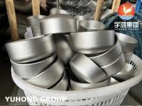 China A403 WP316L BUTT WELD CAP STAINLESS STEEL FITTING SANDBLASTED SURFACE for sale