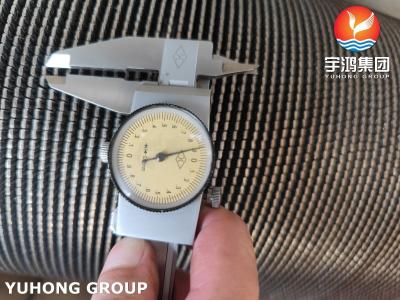 China HFW Serrated Spiral High Frequency Welding Finned Tube With Long Service Life for sale