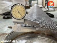 China ASTM A106 Gr.B Carbon Steel Serrated Finned Tube For Heat Exchanger NDE Available for sale