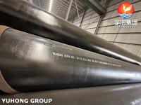 China ASTM A106 / A53 / API 5L GR. B Carbon Steel Seamless Pipe Black Coating Surface for sale