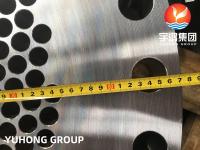 China ASTEM A182 F316L Stainless Steel Tubesheet Forged For Heat Exchanger PT Availble for sale