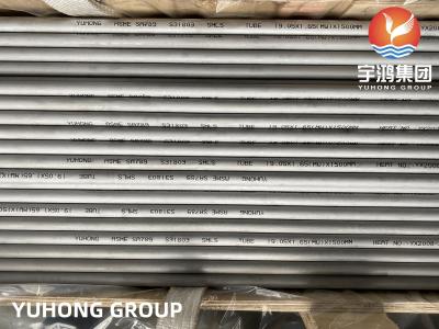 China ASTM A789 S31803 Duplex Steel Seamless Tube for Hext Exchanger HT/ECT Available for sale