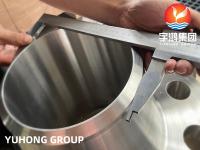 China SUPER DUPLEX STEEL FLANGE ASTM A182 F53 150# WNFF 48'' B16.47 SERIES A for sale