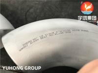 China Butt Weld Fittings ASTM B366 UNS N08367, 6MO, AL6XN Nickel Alloy Steel 90Deg LR Elbow for sale